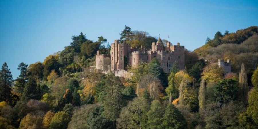 Dunster Castle Floor Plan Blue Anchor To Dunster Castle, Somerset,