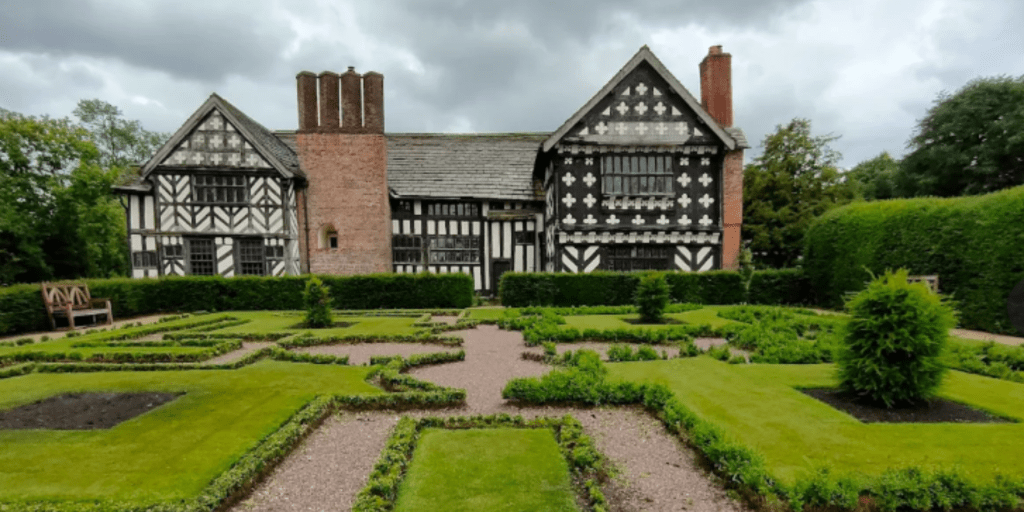 Little Moreton Hall Garden - Visitor Information - Tudor Hall & Moat